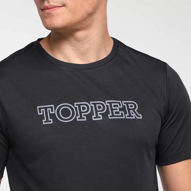 CAMISA TOPPER STAMP LOGO 4321024 MASCULINA - CAMISA TOPPER STAMP LOGO ...