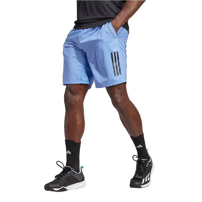 SHORT ADIDAS TENNIS CLUB 3 LISTRAS HS3252 MASCULINO - SHORT ADIDAS ...